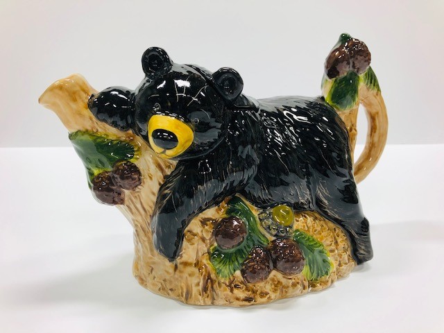 Black Bear Teapot - Avenida Art & Framing