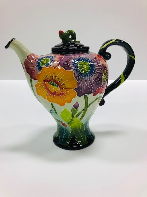 Poppy Teapot - Avenida Art & Framing