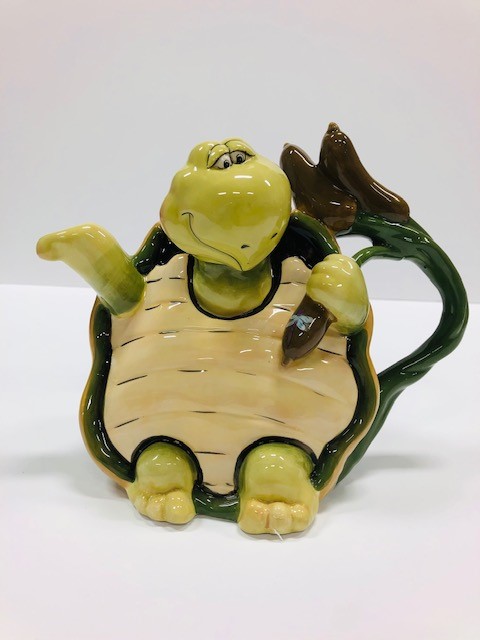 Turtle Teapot - Avenida Art & Framing